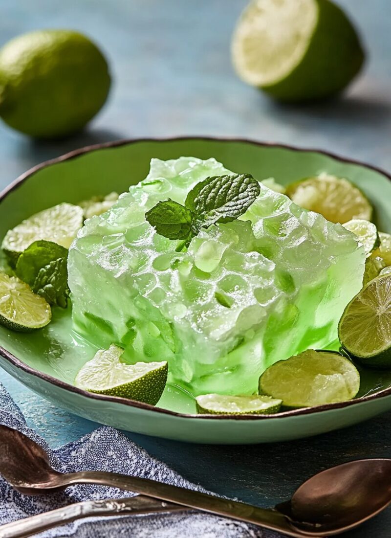 Lime Gelatin Salad - Sandra Recipes