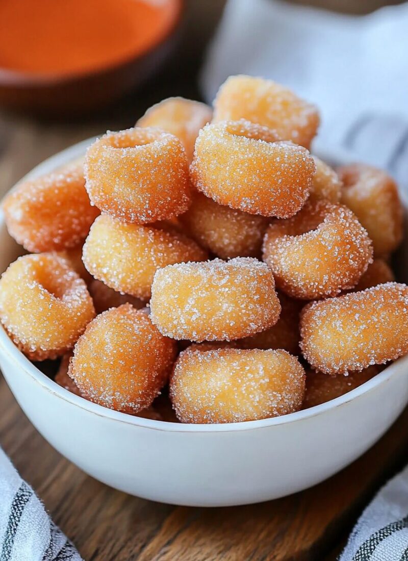 Tasty Mini Churro Bites - Sandra Recipes